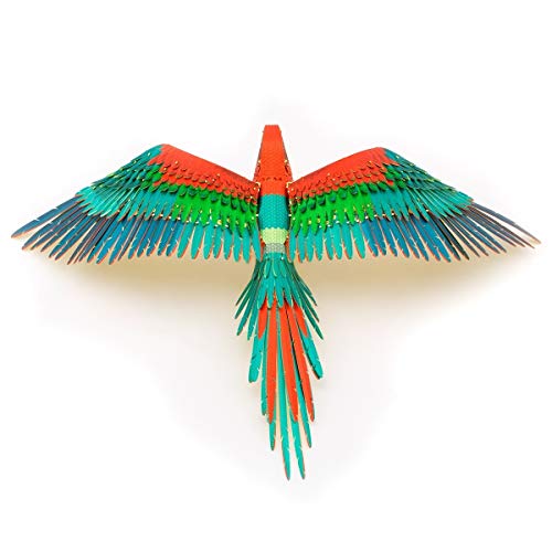 Fascinations Metal Earth Premium Series Jubilee Macaw Parrot 3D Metal Model Kit