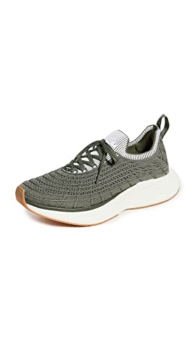 APL: Athletic Propulsion Labs Men's Men's Techloom Zipline Fatigue Sneakers, Fatigue/Ivory, Green, 11 Medium US