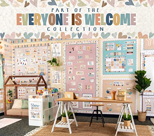 Teacher Created Resources Everyone is Welcome Scalloped Magnetic Border