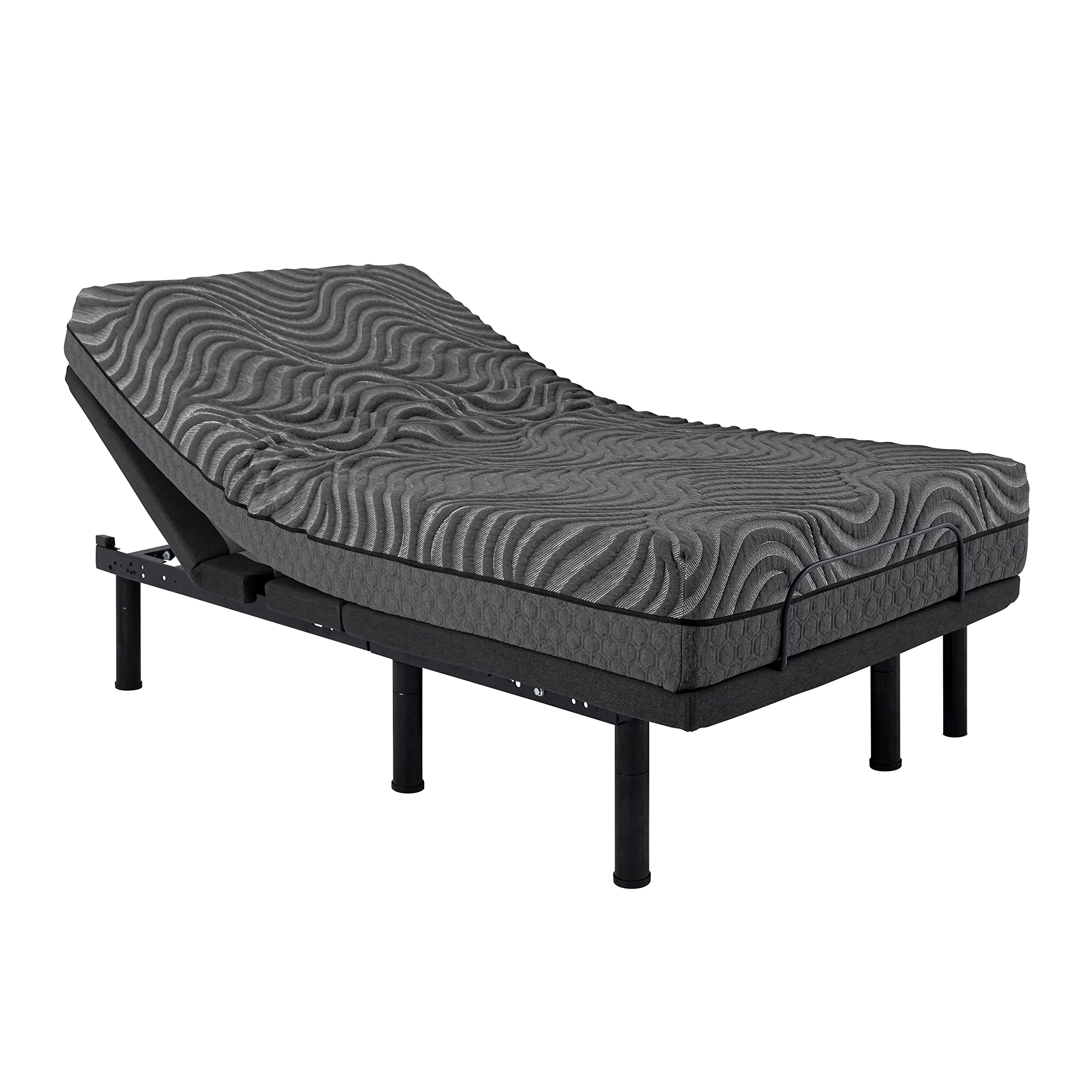 Lexicon Mclawren 8-Inch Memory Foam Hybrid Mattress, Full, Gray