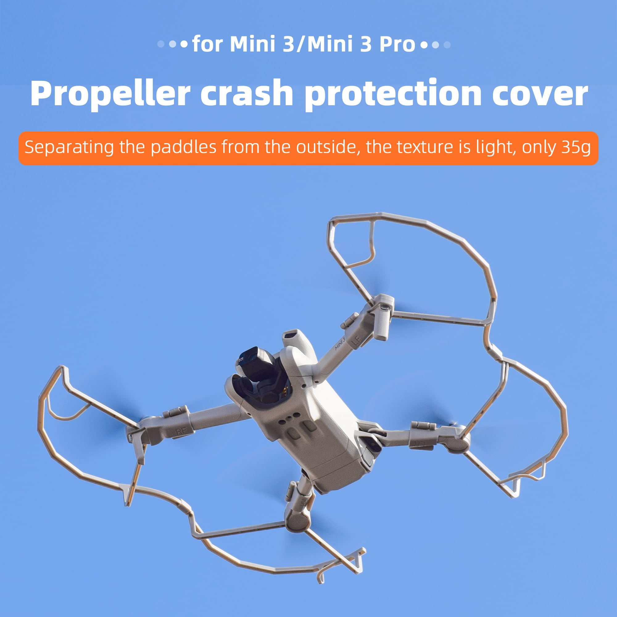 360° Propeller Guards Holder Anti-Collision Blade Protector for DJI Mini 3 /Mini 3 pro Drone Accessories Quick Release