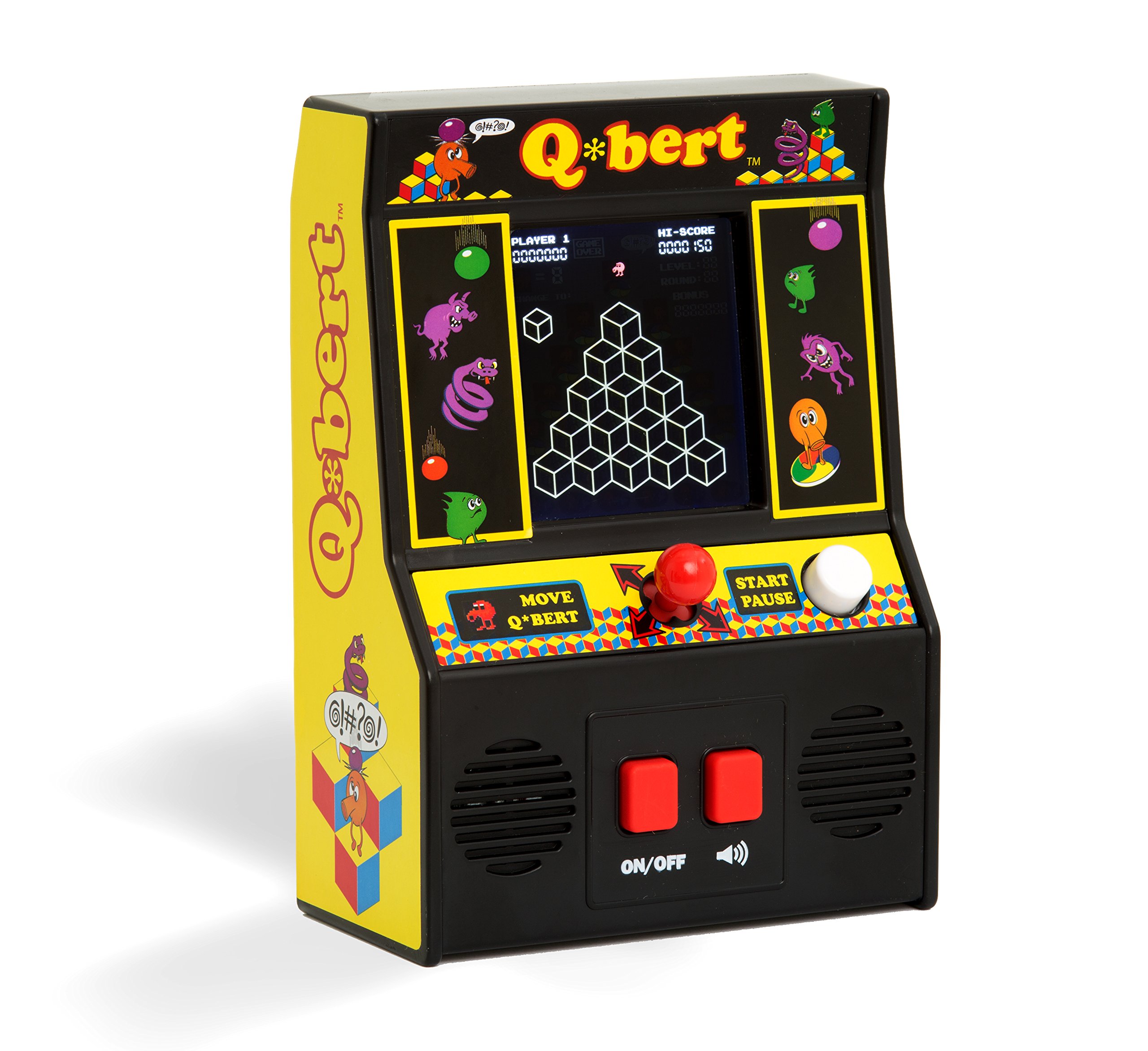 Arcade Classics - Q'Bert Retro Mini Arcade Game