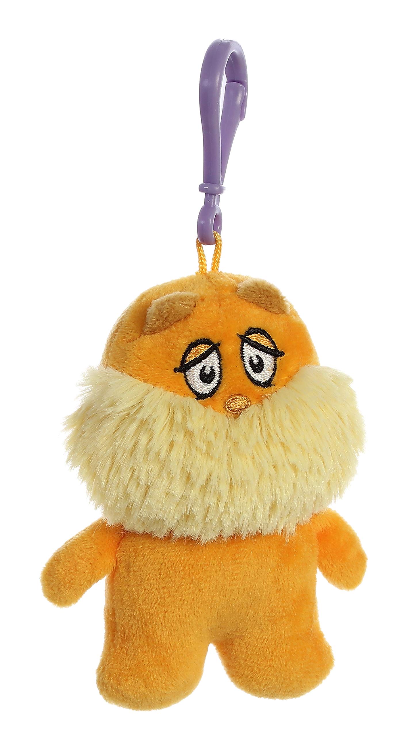 Aurora® Whimsical Dr. Seuss™ The Lorax Stuffed Animal - Magical Storytelling - Literary Inspiration - Orange 4 Inches