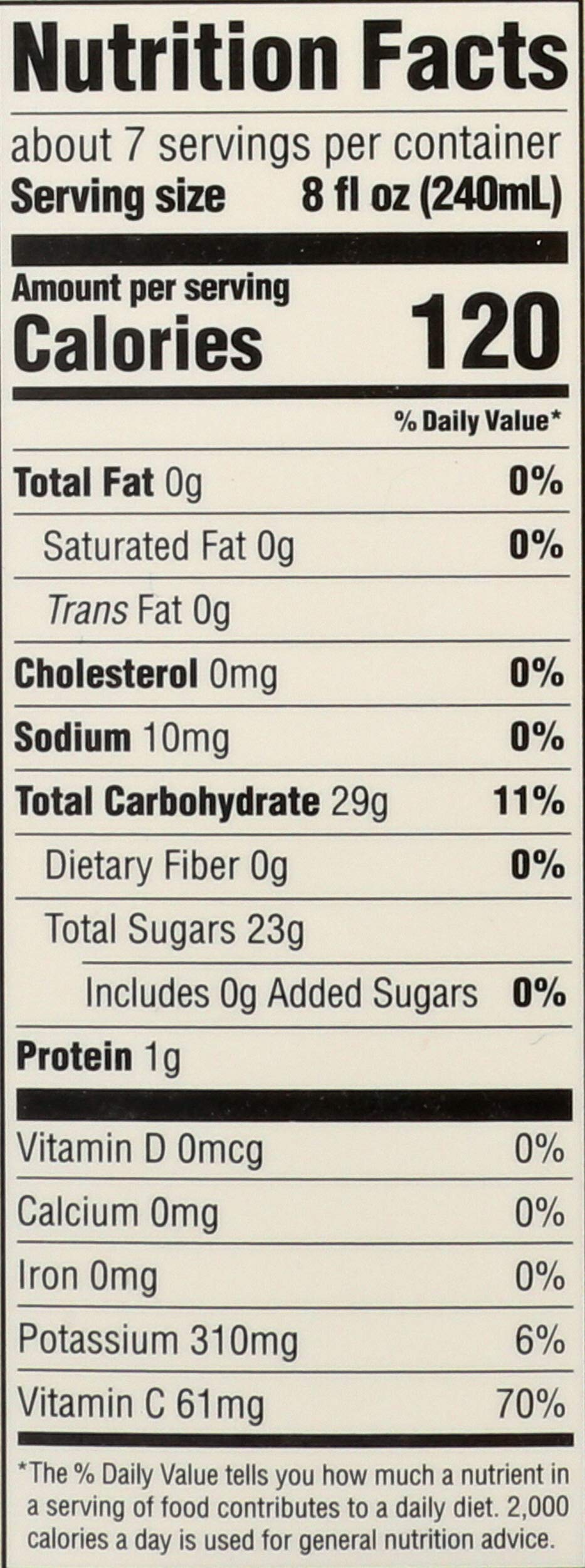 365 by Whole Foods Market, Organic Orange Peach Mango Juice, 59 Fl Oz