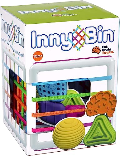 Fat Brain Toys InnyBin Baby Toys & Gifts for Babies,7 pcs