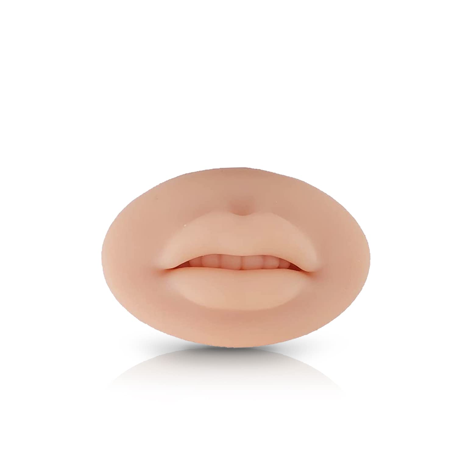 3Pcs Fake Lips,3D Silicone Lips for Makeup Practice,Soft Silicone Fake Lips Tattoo Practice Skins Training for Permanent Makeup Tattoo Practice