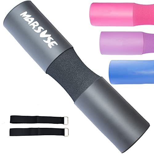 Barbell Pad Hip Thrust Pad Squat Pad Foam Sponge Pad for Squats, Lunges and Hip Thrusts,Provides Relief To Neck and Shoulders While Training,Suitable for The Use In The Gym(black)