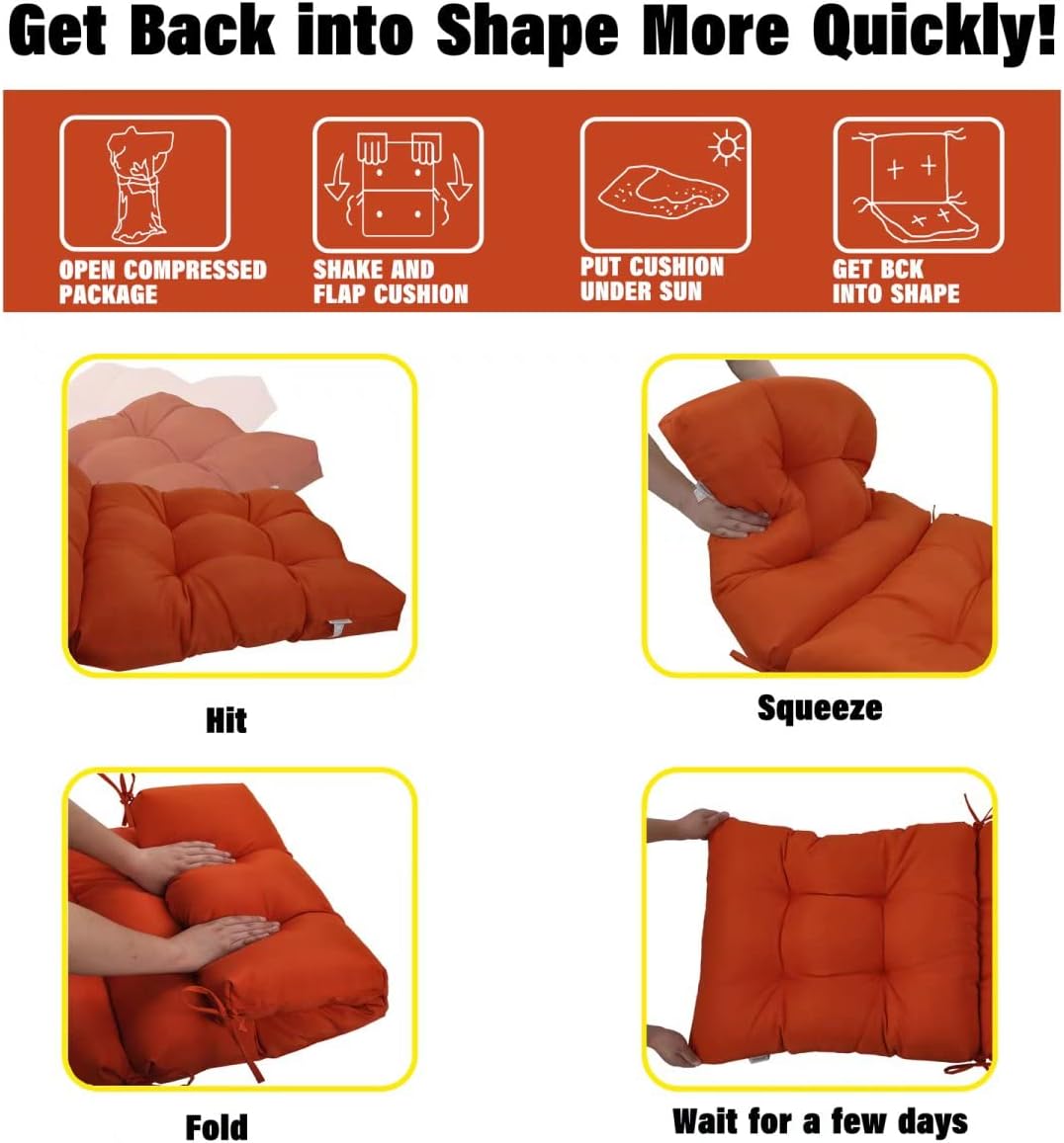 Adironack Chair Cushions Indoor Outdoor Furniture Cushions Patio Seating Cushions Light Coffee