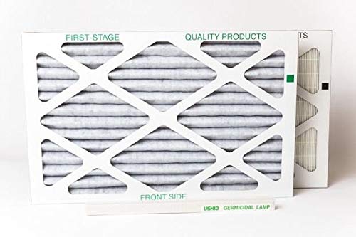 AUTHENTIC Ultra-Sun Sun-Pure SP-20 & SP-20C, TRIO-1000 & TRIO-1000P 5 Stage Air Purifier Filter Replacement with (2) Ultraviolet Lights Part 1RK006Q