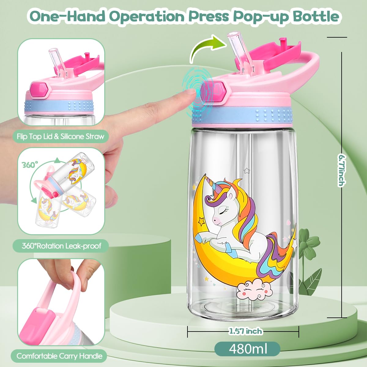 30Pcs Lunch Box for Girls,Insulated Unique Lunch Bag Set 4 Compartments Bento Box with Lunch Accessories Ice Pack Water Bottle Silicon Cap Spoon Fork Salad Container for Lunch Kids School Supplie,Pink