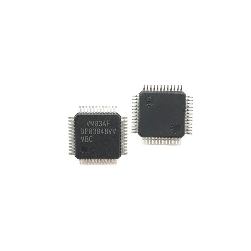 2Pcs DP83848CVVX QFP-48 DP83848C QFP48 83848C Integrated Electronic Components Distribution List