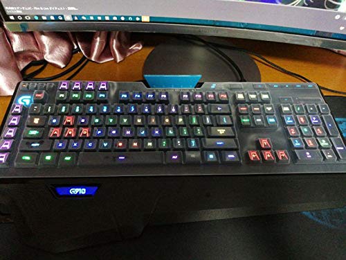 Transparent Clear Silicone Keyboard Cover protectors for Logitech G910 Orion Gaming Keyboard