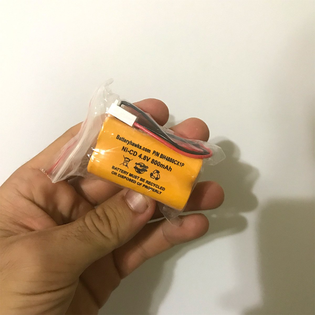 Day-Brite CXL6VBXT Dual-Lite 0120894 12-894 Astralite 20-0001 A15032-1 4.8v 800mAh NiCad Battery 100-003-A113 OSA004