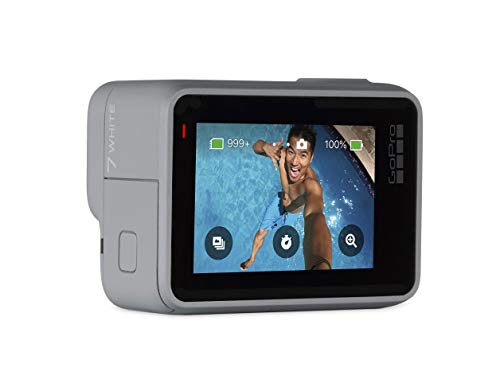 GoPro Hero7 White β Waterproof Action Camera with Touch Screen 1080p HD Video 10MP Photos