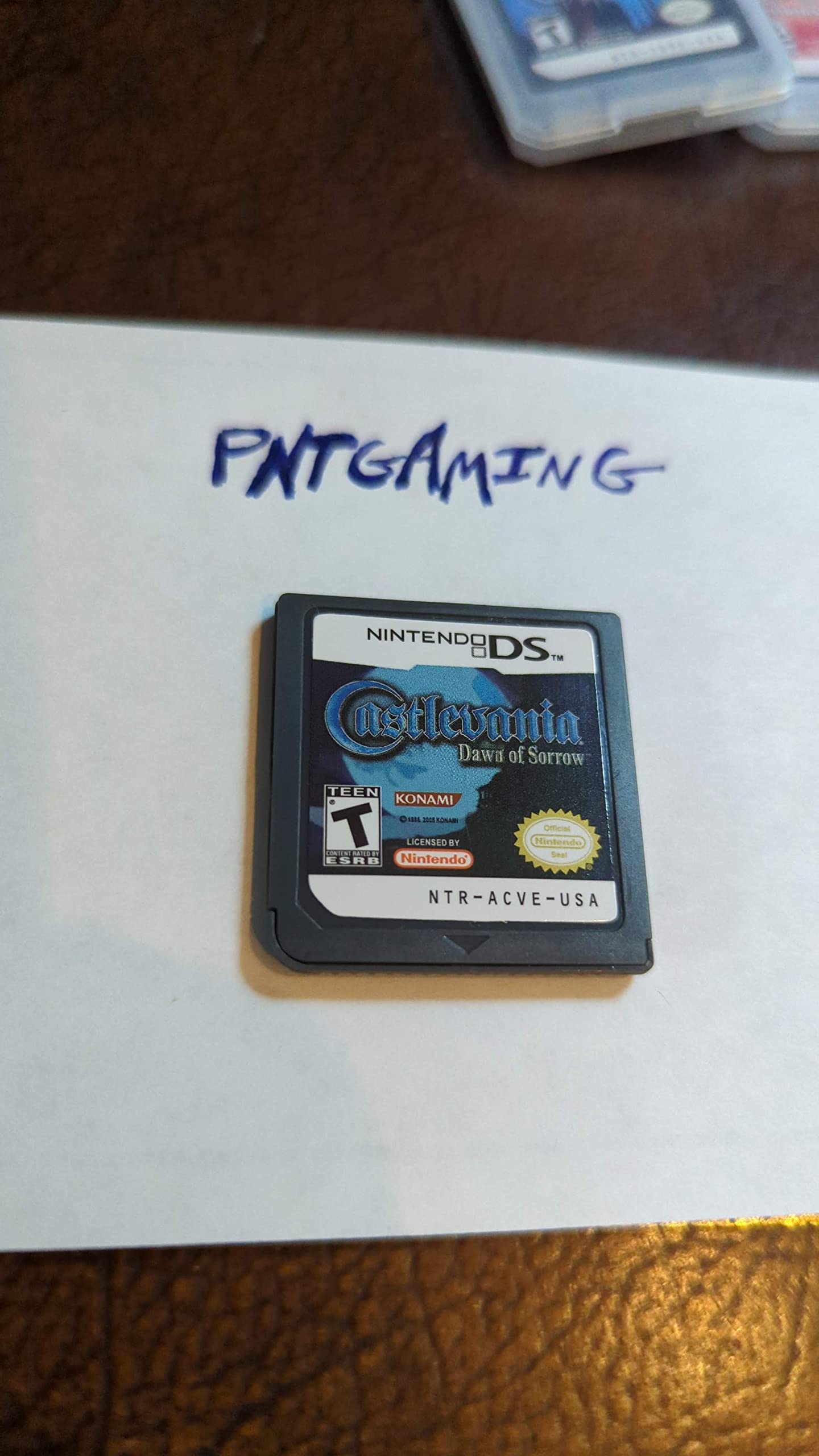 3 Pcs Castlevania Dawn of Sorrow & Order of Ecclesia & Portrait of Ruin Cartridge Games Card Compatible with Various Types of (D)Double (S)Screen Console