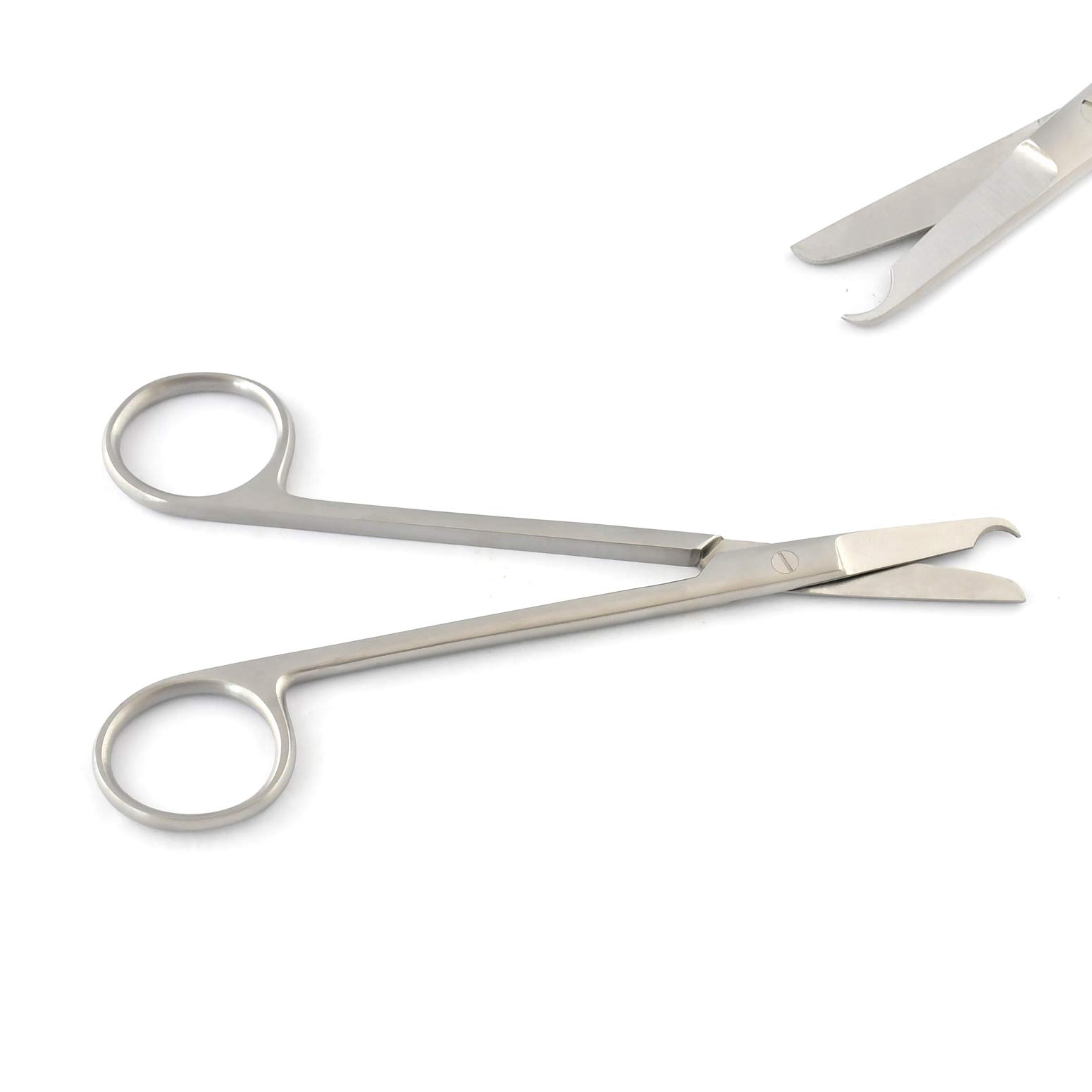 5.50" Spencer Suture Scissors Dental Scissors Stitch Hook German Quality Stainless Steel Dental Veterinary Instruments (5 1/2")