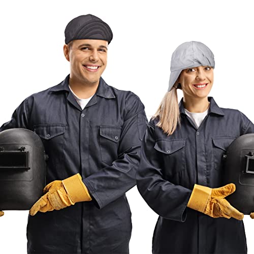 6 Pcs Welding Cap Welding Hat Bulk for Men Welding Beanie Welder's Caps Soft Lightweight Welders Caps Weldling Supply (Colorful)