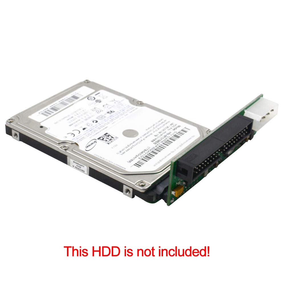 GODSHARK 2.5 inch SATA to 3.5 inch IDE Adapter, 2.5 or 3.5 Inch HDD or SSD SATA Hard Drive to 40 Pin 3.5 Inch PATA Desktop Converter Card