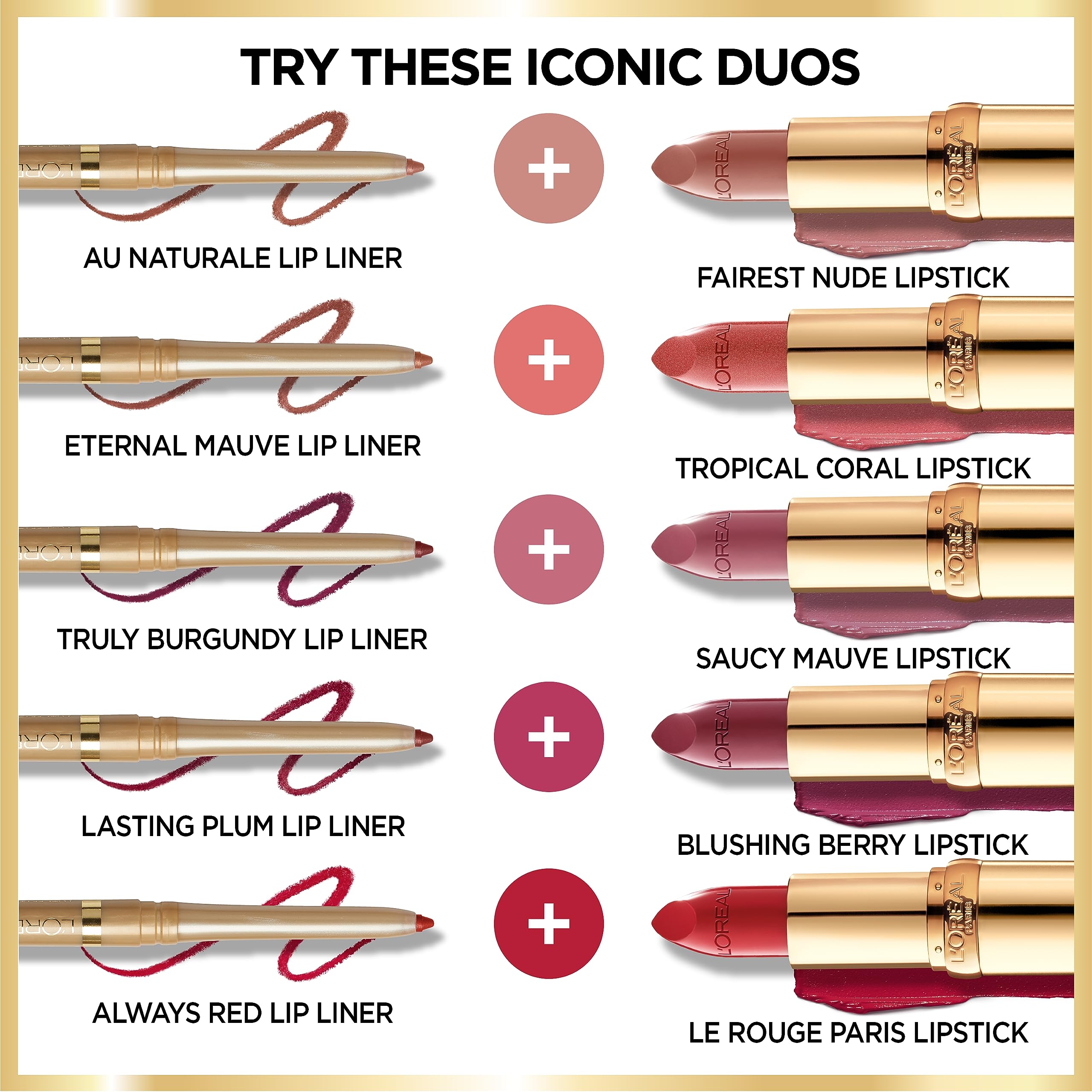 L’Oréal Paris Colour Riche Original Creamy, Hydrating Satin Lipstick with Argan Oil and Vitamin E, Le Beige , 1 Count