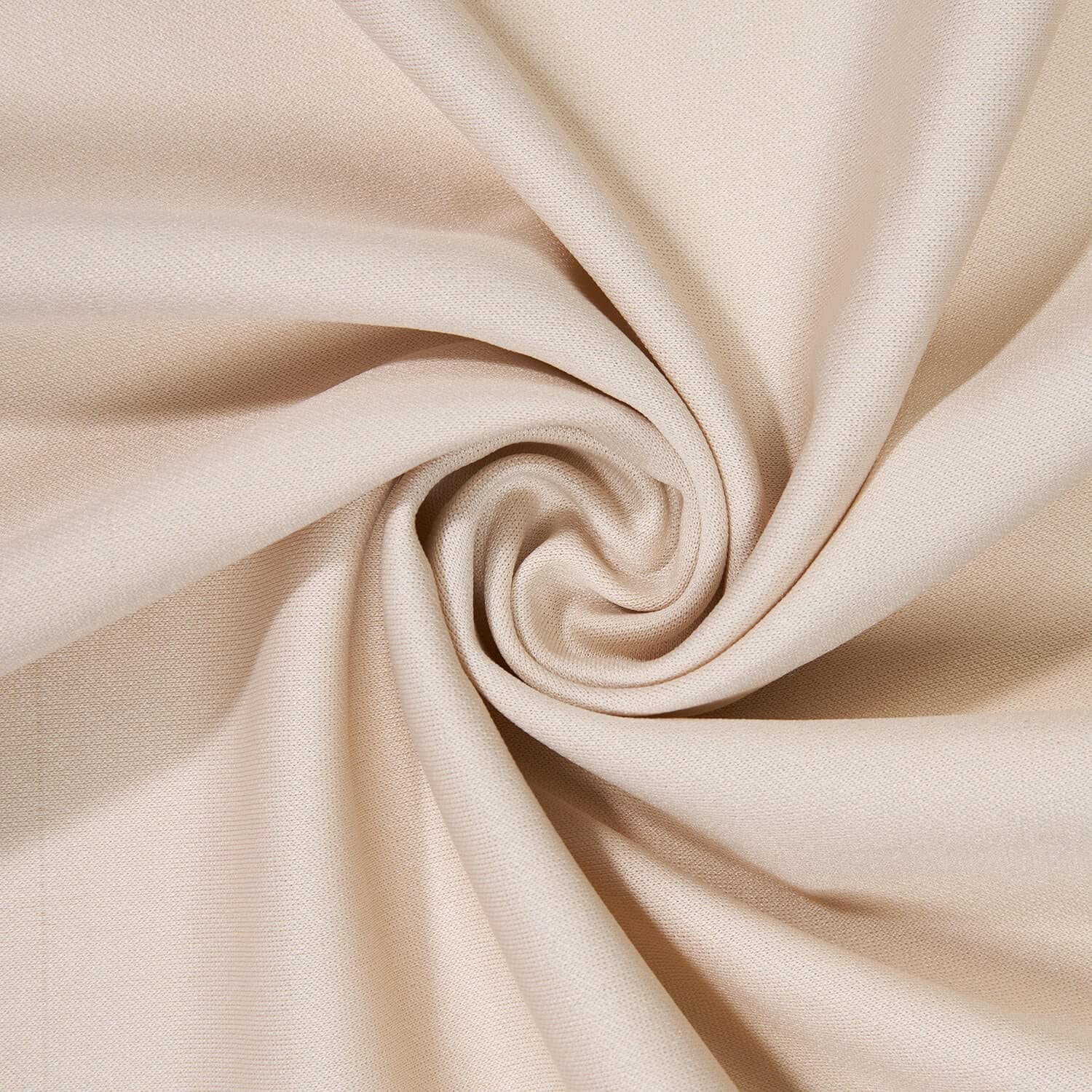 Scuba Double Knit Fabric 100% Polyester 58/60" inches Wide Sold by The Yard Many Colors (Beige)