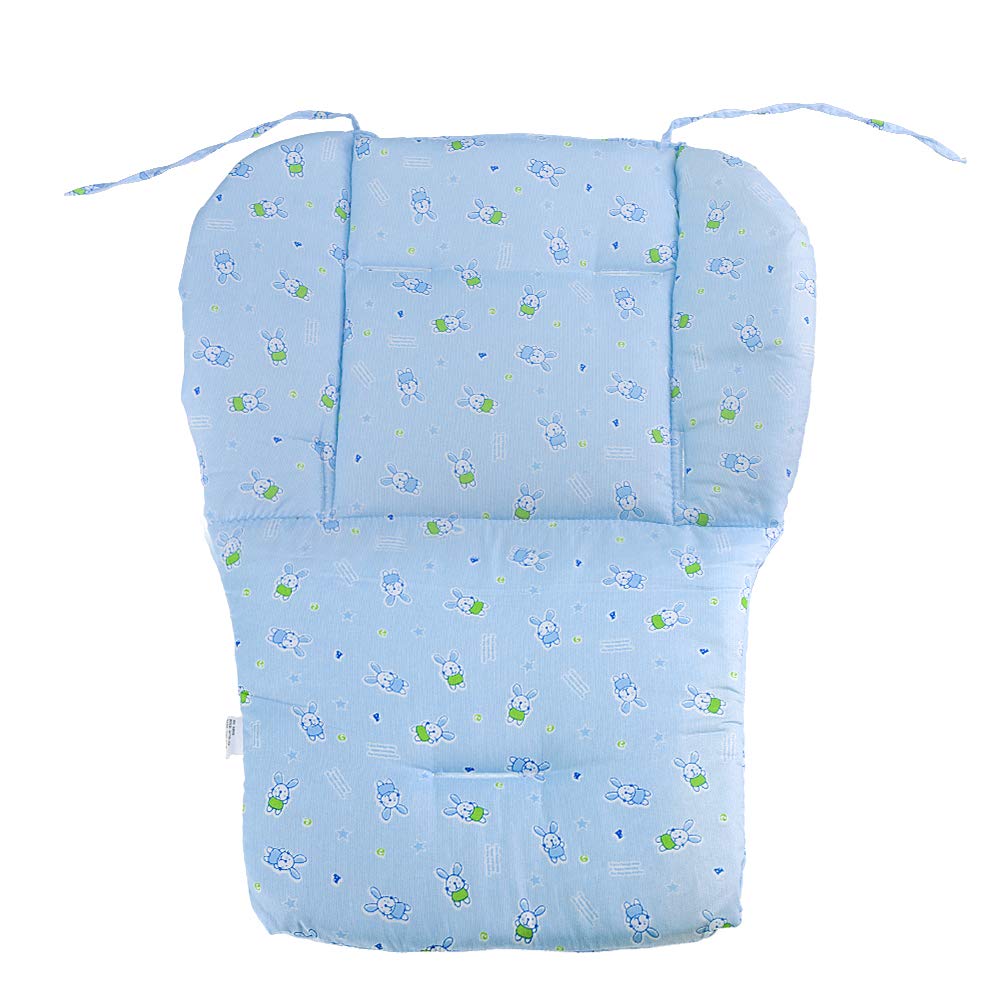 Topwon High Chair Booster Seat Cushion for Toddler and Baby (Blue)