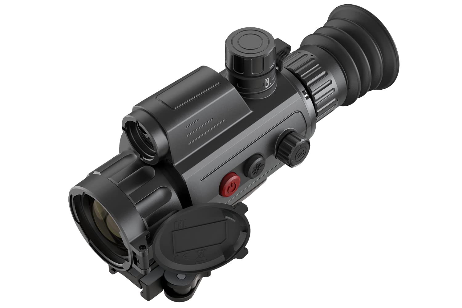 AGM Global Vision Varmint LRF TS35-384 Thermal Rifle Scope with Laser Rangefinder High Sensitivity 12um Thermal Scope 384x288 (50 Hz) 35 mm Lens Thermal Riflescope with Laser Range Finder, Wi-Fi, 16GB