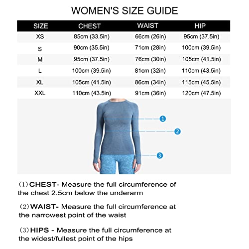 Aoxjox Workout Long Sleeve Shirts for Women Fall Workout Shirts Gym Yoga Running Seamless Tee T-Shirt Tops(Charcoal Grey Marl, Medium)
