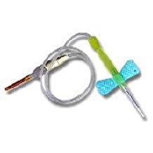 BD Medical Systems 367283 Safety-Lok Blood Collection Set with 12" Tubing and Luer Adapter, 23 Gauge x 3/4" Needle Size (Pack of 50)