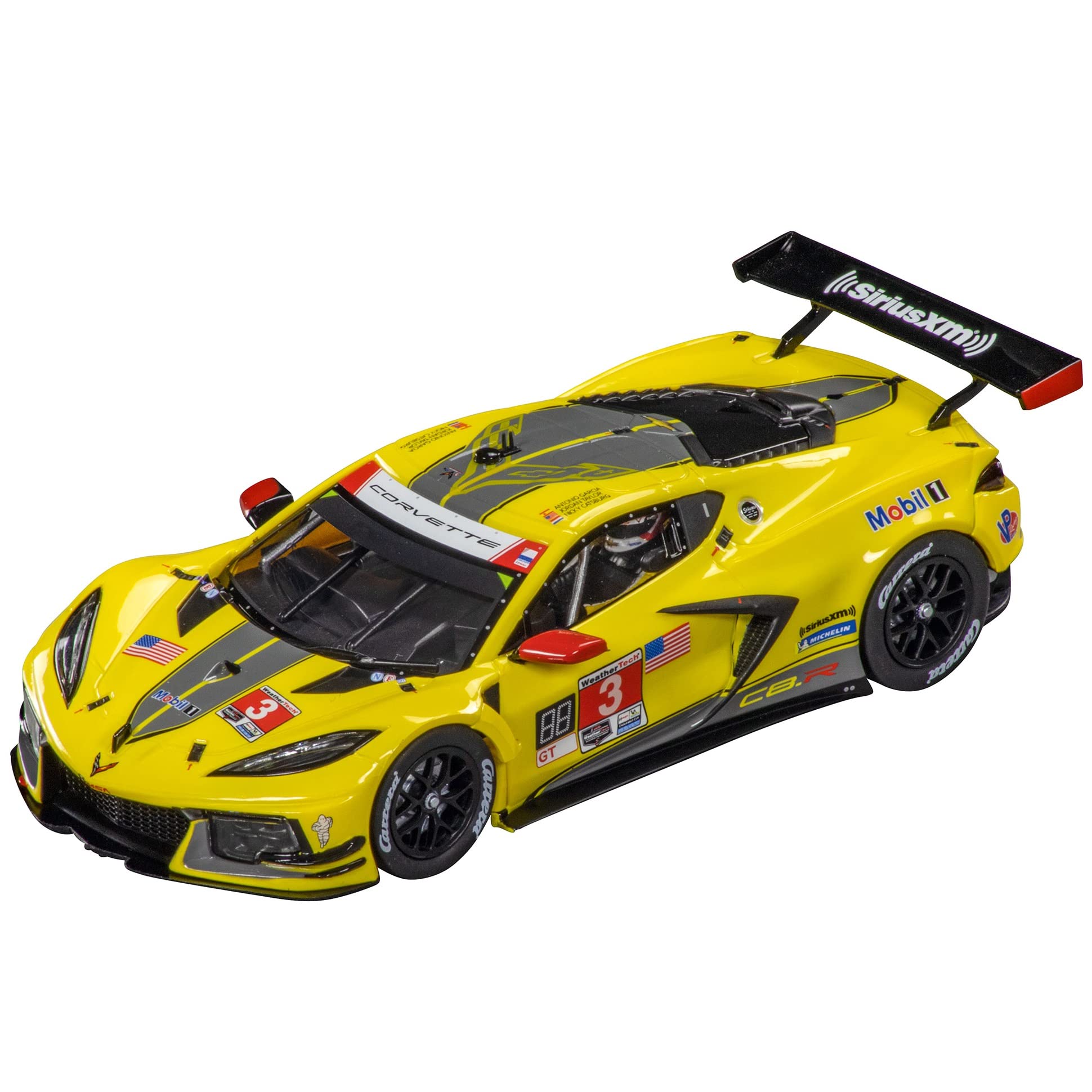 Carrera 27677 Chevrolet Corvette C8.R No.3 1:32 Scale Analog Slot Car Racing Vehicle Evolution Slot Car Race Tracks
