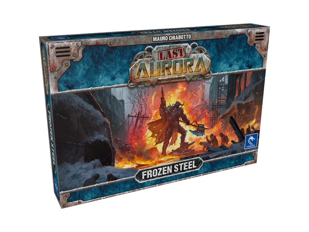 Ares Games Last Aurora: Frozen Steel – Board Game Expansion 1-4 Players – 90+ Minutes of Gameplay – Games for Game Night – Teens and Adults Ages 14+ - English Version
