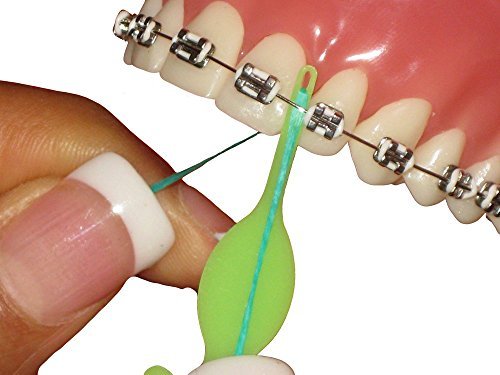 FlossFish - Reusable Orthodontic flossers 5 Mixed Colors