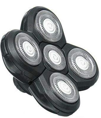 Premium Replacement 5 Blades System Shaving Heads Fit for Bald Shavers for Men