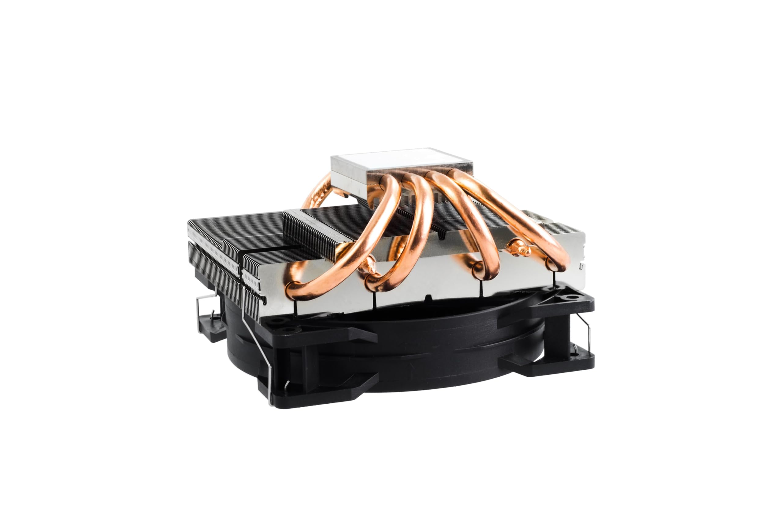 be quiet! Shadow Rock LP 130W TDP Low Profile CPU Cooler | Intel Compatible 1700 1200 1150 1151 1155 2011 Square ILM | AMD-AM4 | Silver | BK002