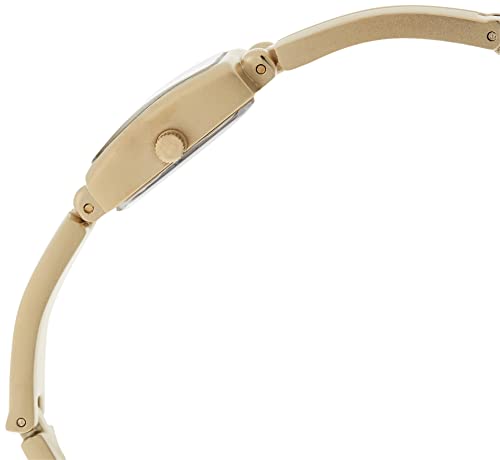 Anne Klein Women's 10-5404CHGB Gold-Tone Dress Watch