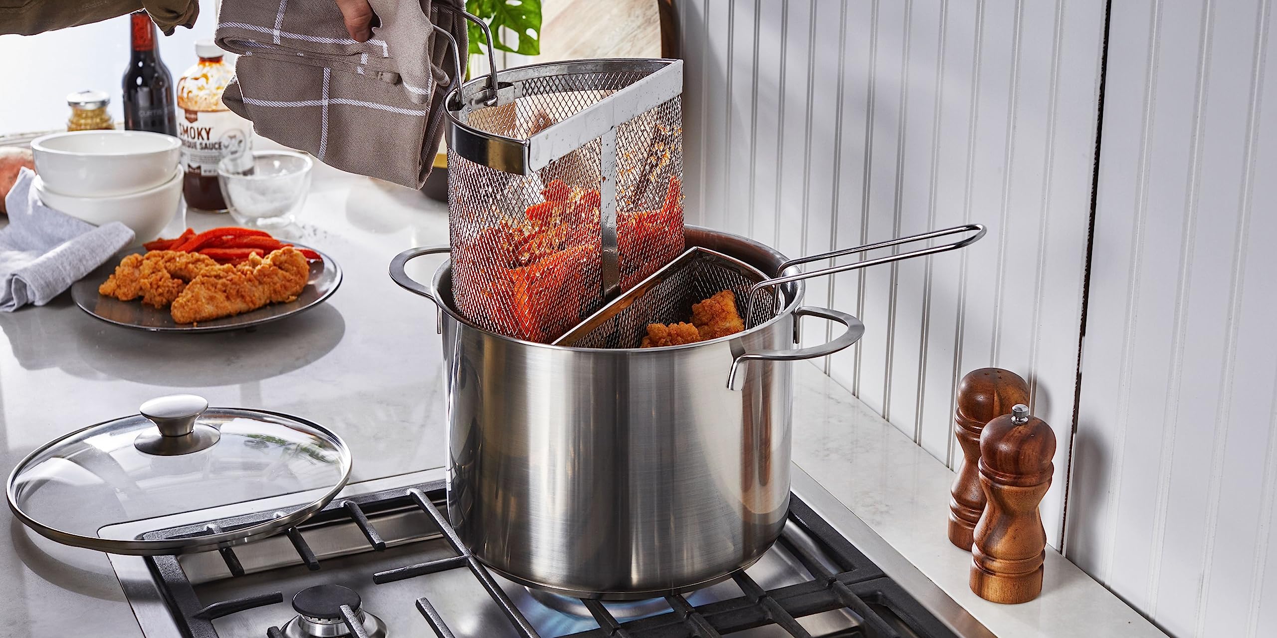 Demeyere Resto 8.5-qt Stainless Steel 7-In-1 Multi-Pot