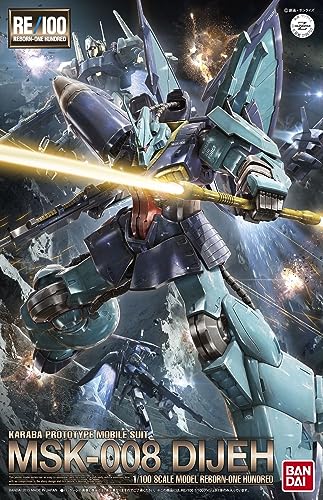 Bandai Hobby RE/100 Zeta Z Gundam Dijeh MG 1/100 Model Kit