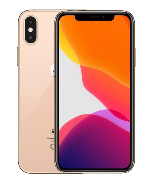 Apple iPhone Xs Max Mobile Phone 6.5inch A12 Bionic 4GB RAM 64GB/256GB ROM Hexa Core 12MP NFC 4G LTE Original iOS Cellphone 64GB with Face ID/White