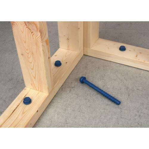 ITW Tapcon 24340-1/4" x 3-3/4" Concrete Anchor - Hex Head - Made In USA - Pkg of 75 (24340)