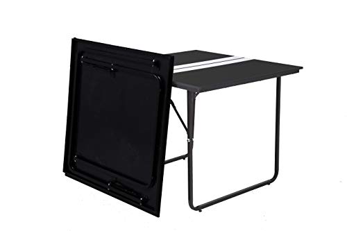 JOOLA Midsize Compact Table Tennis Table Great for Small Spaces and Apartments β Multi-Use Free Standing Table - Compact Storage Fits in Most Closets - Net Set Included - No Assembly Required