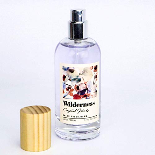 Wilderness Crystal Woods Eau de Parfum Spray by Tru Western - Fresh and Warm Floral Fragrance for Women - Featuring Notes of Eucalyptus Blooms, Jasmine Petals, and Sheer Cedar - 1.7 fl oz | 50 ml