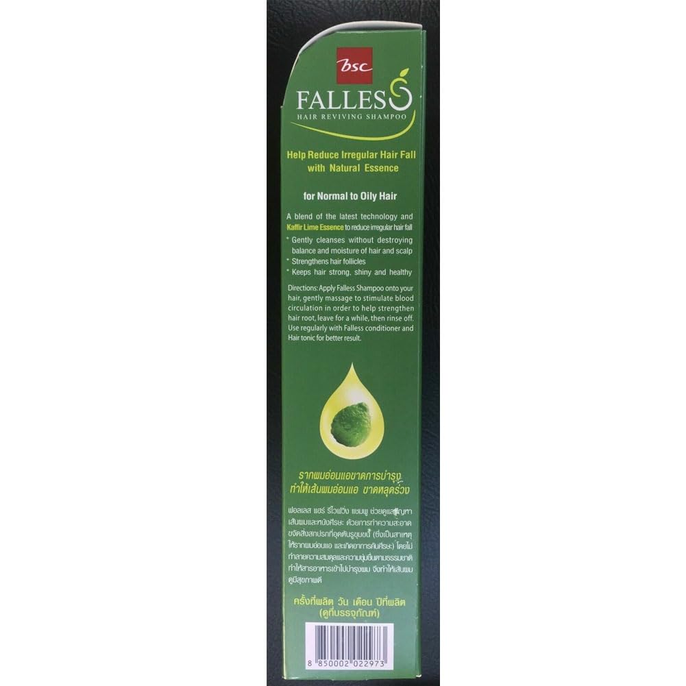 BSC Falless Hair Reviving Shampoo for Normal to Oily Hair Kaffir Lime 300ml#