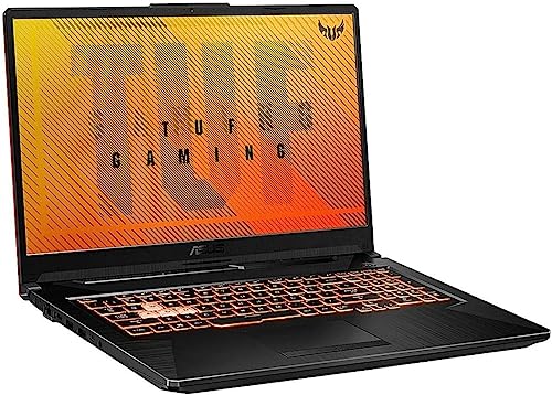 ASUS TUF Gaming Laptop, AMD 6-Core Ryzen 5 4600H, 17.3" FHD 144Hz IPS Display, NVIDIA GeForce GTX 1650, 64GB DDR4 2TB SSD, Single-Zone RGB Backlit Keyboard, Wi-Fi, USB-C, RJ-45, Win11 Home