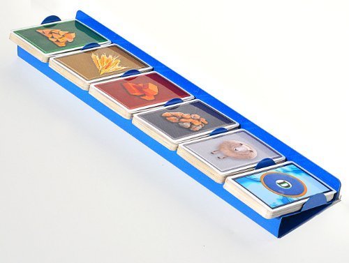 AWEHIRU Emerald Design Settlers Slant Six Card Holder (for use with Settlers Board Game Cards - 54mm x 80mm)