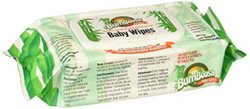 Bum Boosa Bamboo Baby Wipes - 80 Ea, 6 Pack PackageQuantity: 6 NewBorn, Kid, Child, Childern, Infant, Baby