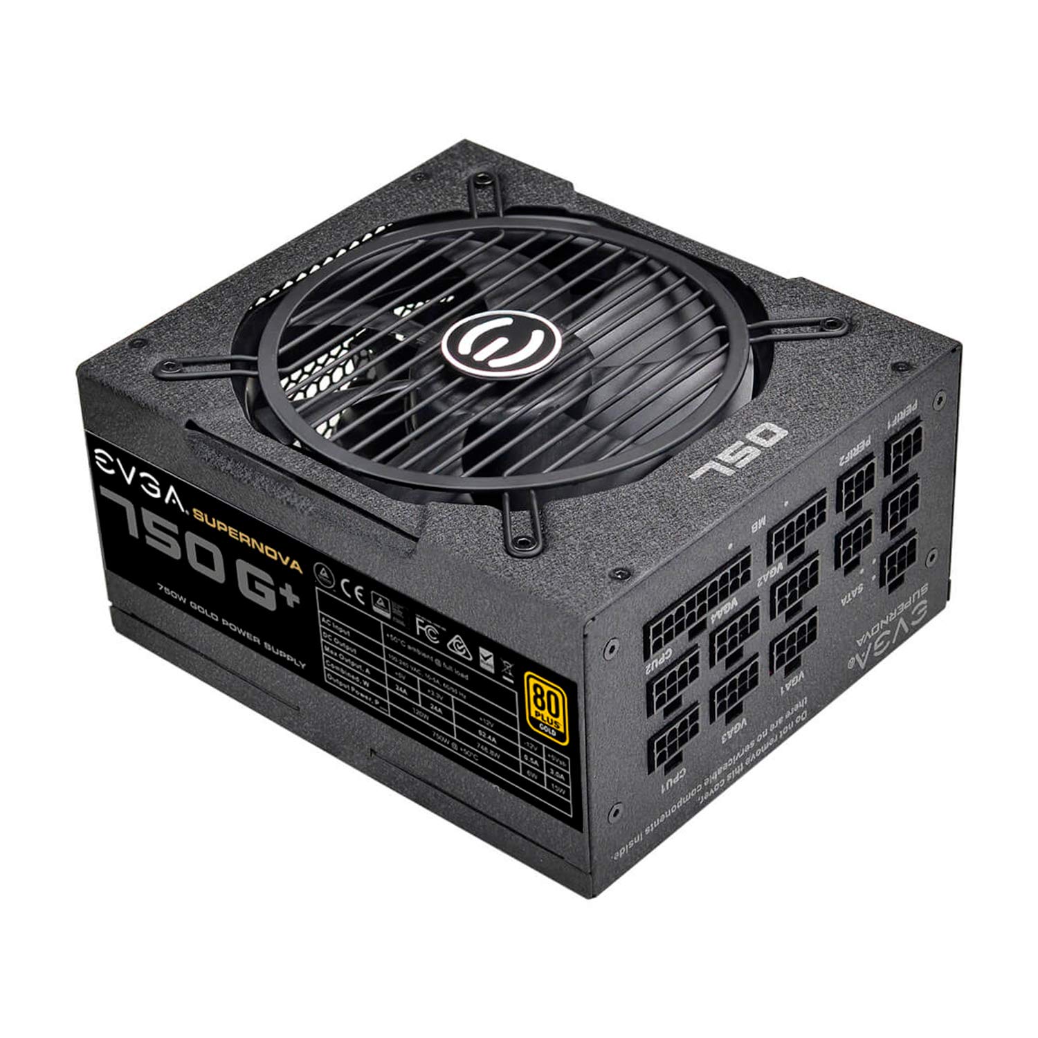 EVGA SuperNOVA 750 G+, 80 Plus Gold 750W, Fully Modular, FDB Fan, 10 Year Warranty, Includes Power ON Self Tester, Power Supply 120-GP-0750-X1