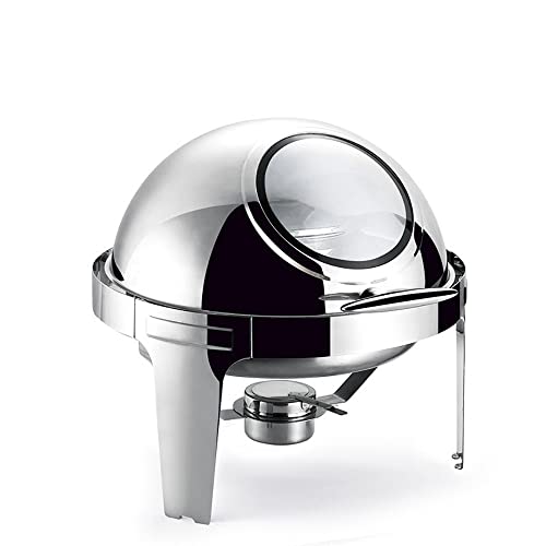 6L Buffet Warmer Server, Buffet Dish Food Warmer for Parties, Electric Chafer Server Food Warmer, Chafing Dish Buffet Set Full 1 Pan