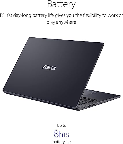 ASUS 2023 Newest Vivobook Go 15 L510 Thin & Light Laptop Computer, 15.6” FHD Display, Intel Dual-Core Processor, 4GB RAM, 64GB eMMC + 256GB SD Card, Windows 11 Home in S Mode, Star Black