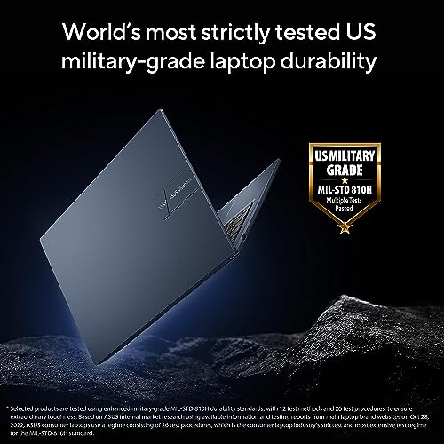 ASUS 2023 Newest Vivobook 15 Laptop, 15.6" Full HD Display, Intel Core i3 1215U Up to 4.4GHz, 16GB RAM, 1TB SSD, Intel UHD Graphics, WiFi, Bluetooth, Business, Windows 11 Home S, Bundle with JAWFOAL