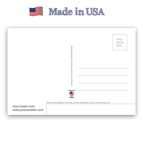 MARYLAND MAP postcard set of 20 identical postcards. MD state map post cards. Made in USA.