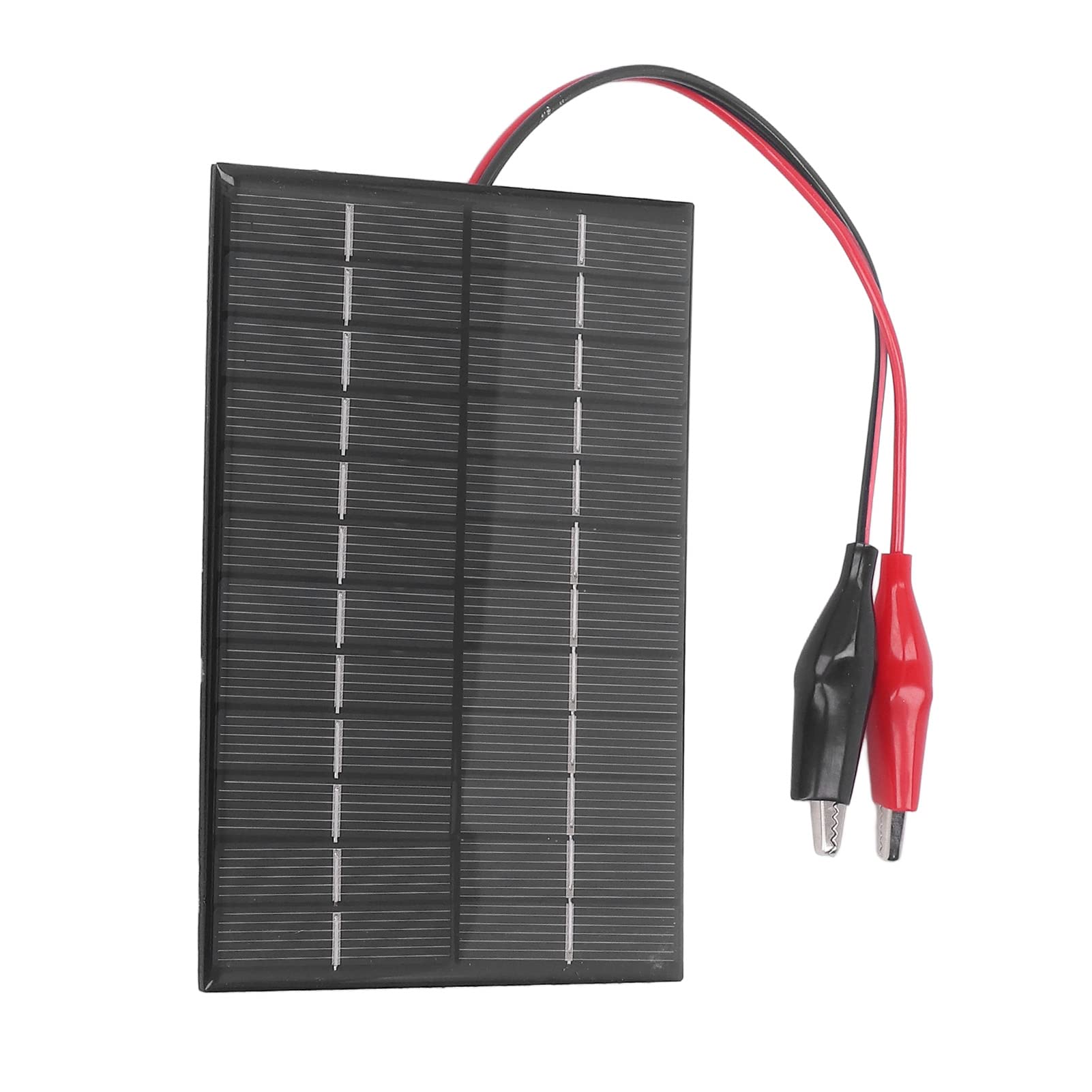 2W 12V Solar Panel Charging Board Board Polysilicon Charger Clip Battery Charger Battery Charging 12V without Power Storage Charger Power for Photovoltaic Panel Solar Panels